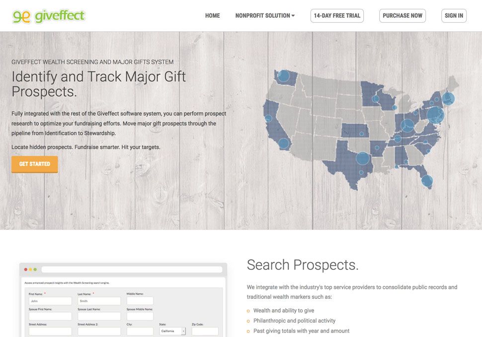 Wealth Screening and Major Gifts System | Optimize Fundraising Efforts