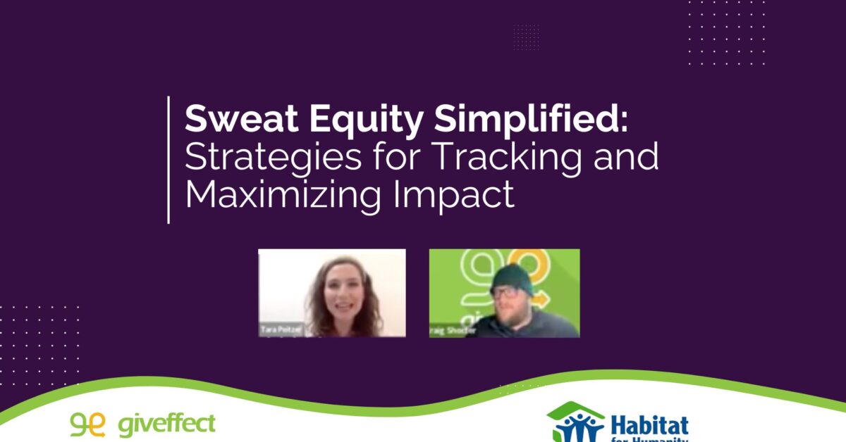 Sweat Equity Simplified: Strategies for Tracking and Maximizing Impact